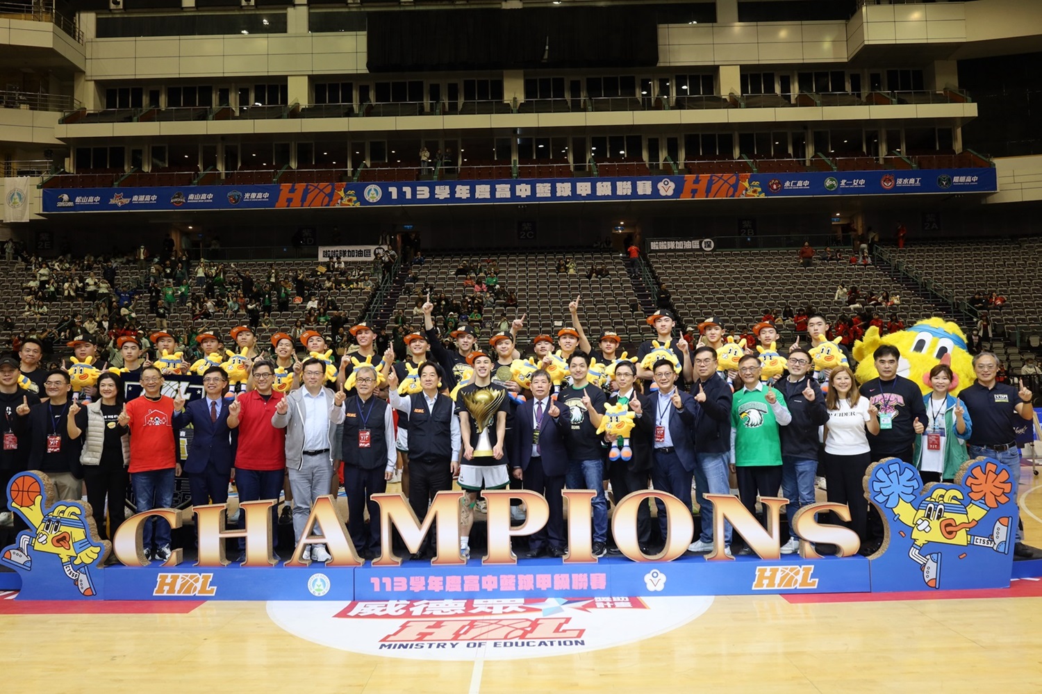 青春對決再創佳績 113學年度高中籃球甲級聯賽決賽精彩落幕