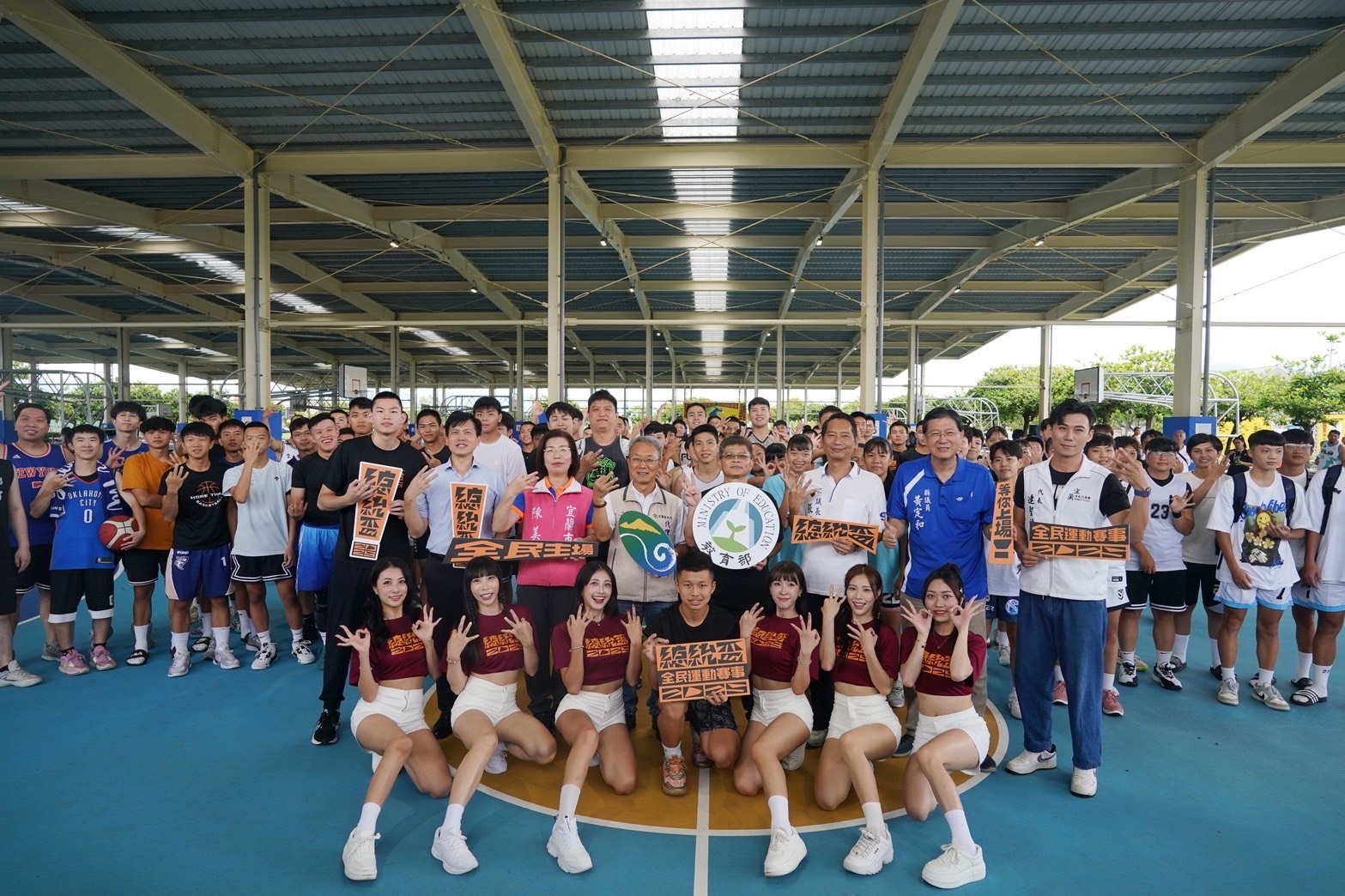 HBL及UBA好手亮相 總統盃3x3籃球賽 宜蘭運動公園熱鬧開場